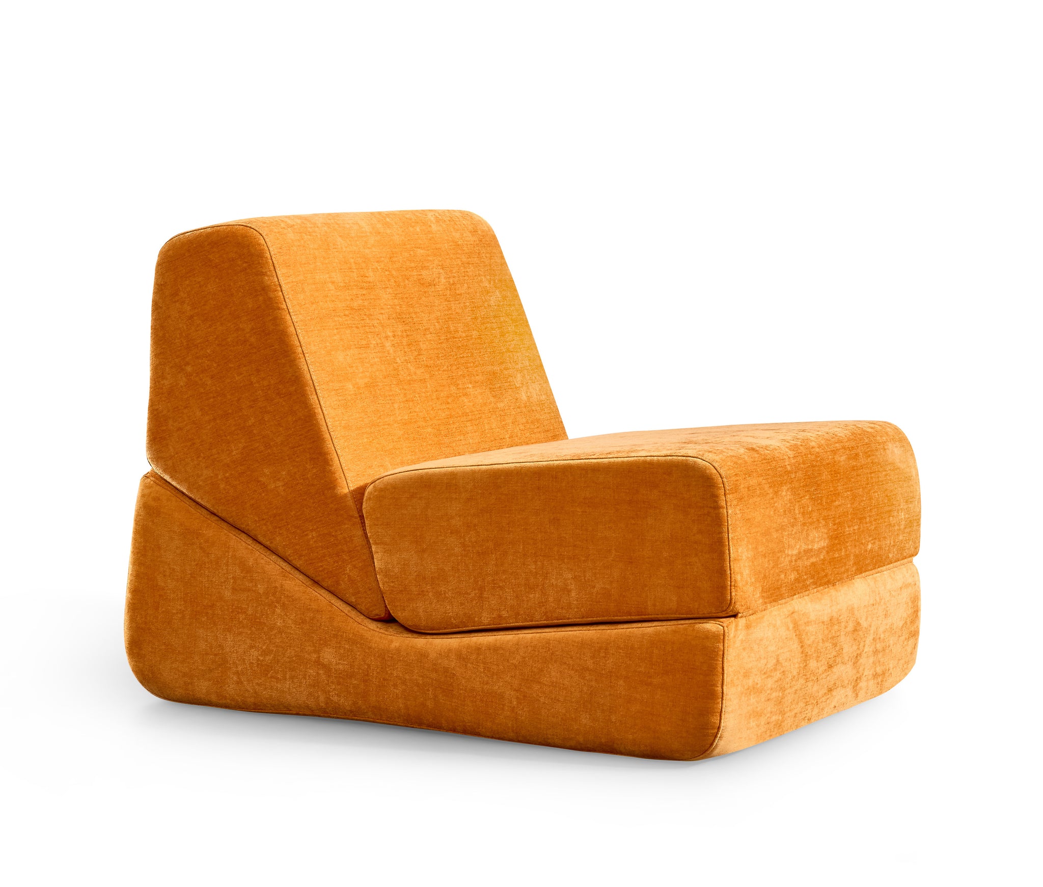 Cozy Teddy Fleece Lounge Chair with Plush Cushioning | ANDROOM